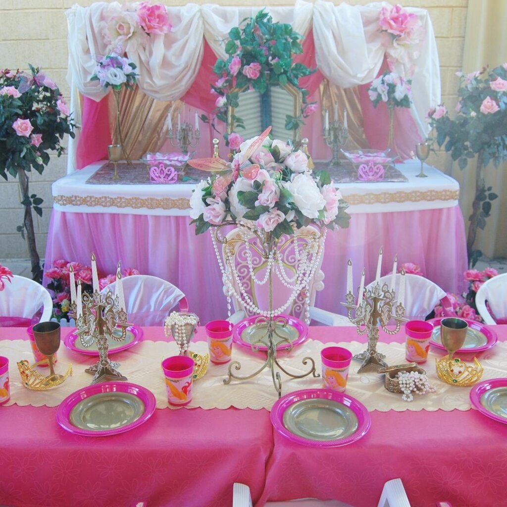 Cake Table Settings - Wish Upon a Party