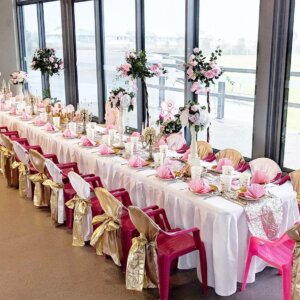 Princess Table Setting - Wish Upon a Party