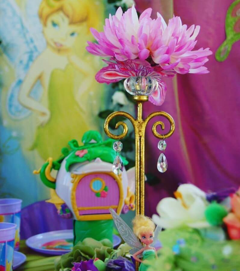 Tinkerbell Table Setting - Wish Upon a Party