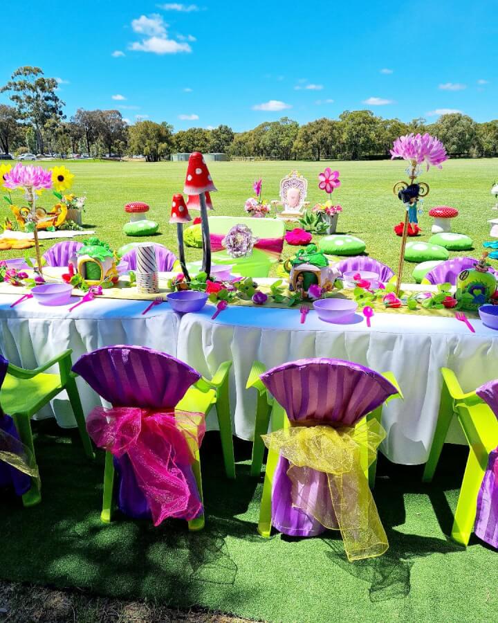 Tinkerbell Table Setting - Wish Upon a Party
