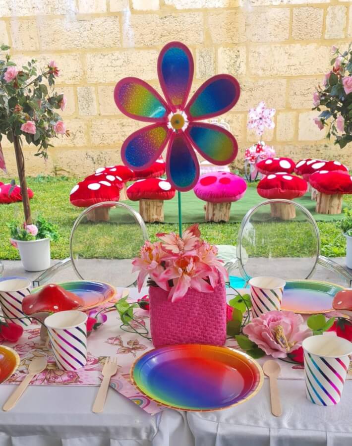Fairy Table Setting - Wish Upon a Party